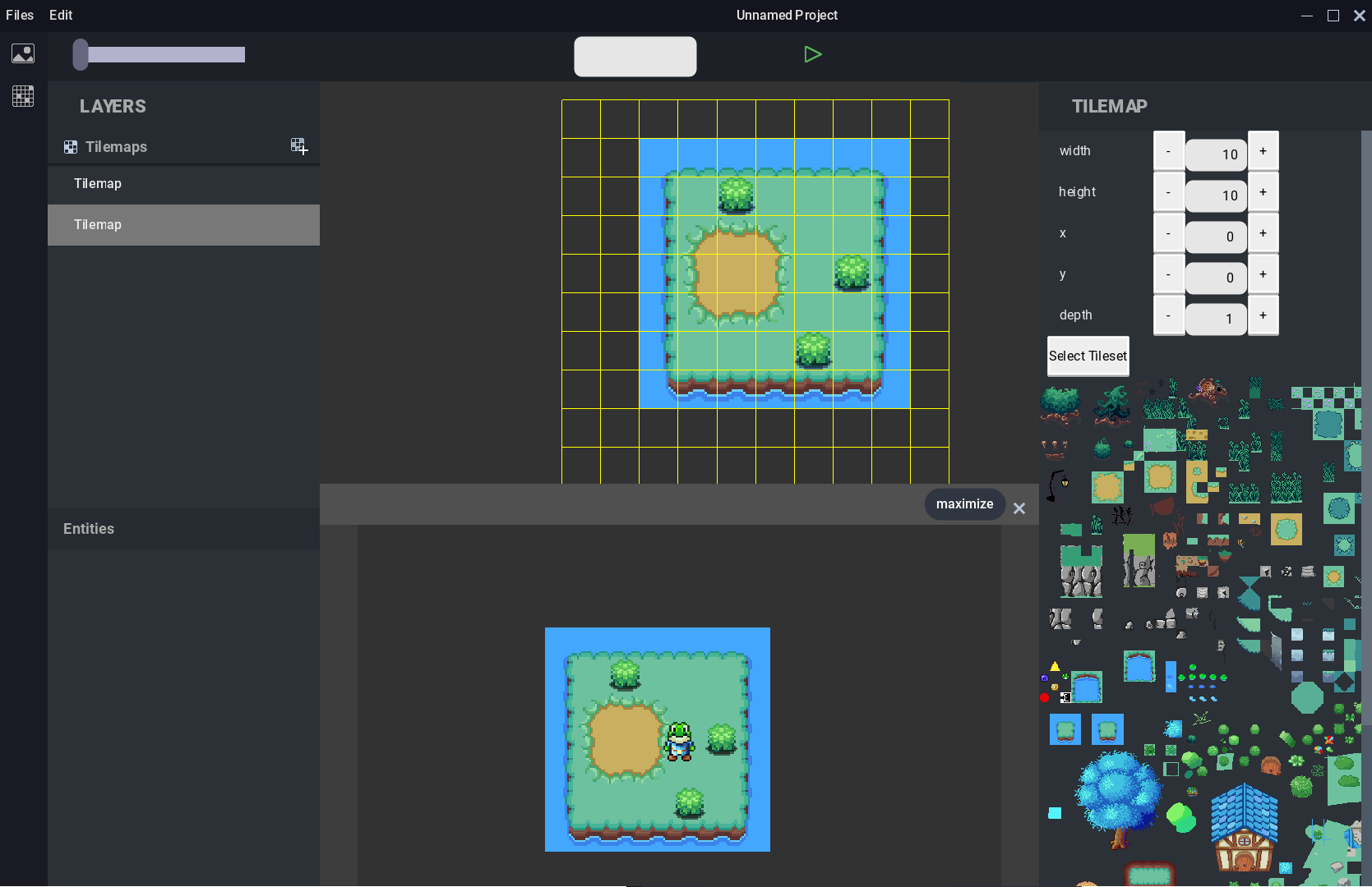 frogknight game editor i m working on a game editor to make it easier to create levels for my game